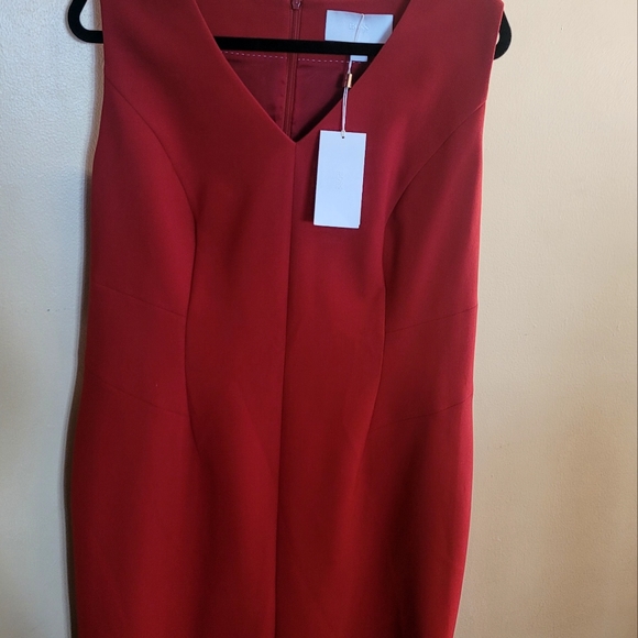 Hugo Boss | Dresses | Red Power Dresshugo Boss | Poshmark
